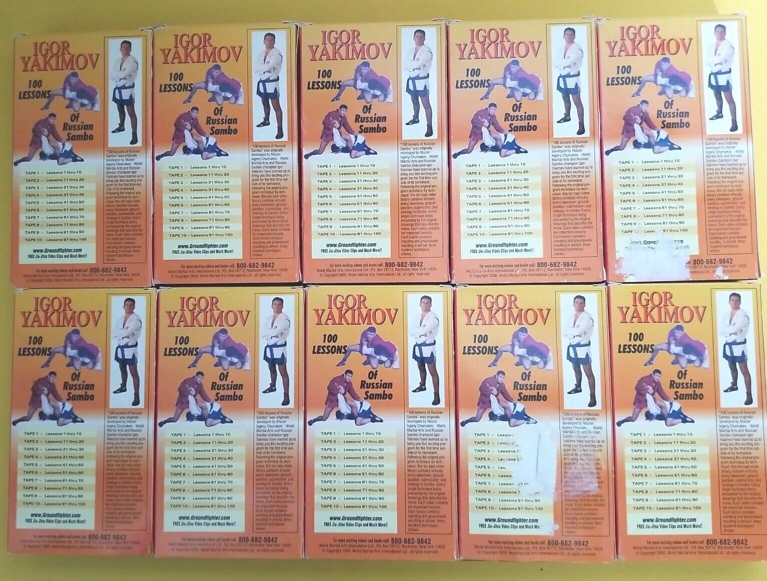 IGOR YAKIMOV - 100 LESSONS OF RUSSIAN SAMBO
