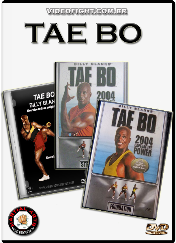 COLEÇÃO 2: BILLY BLANKS TAE BO 3 VOLUMES