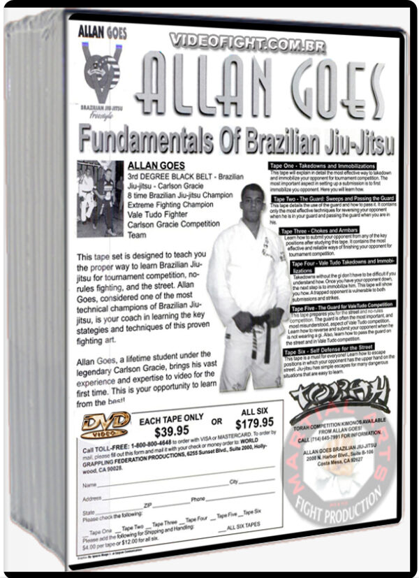 ALLAN GOES - FUNDAMENTALS OF BRAZILIAN JIU JITSU - VIDEOFIGHT