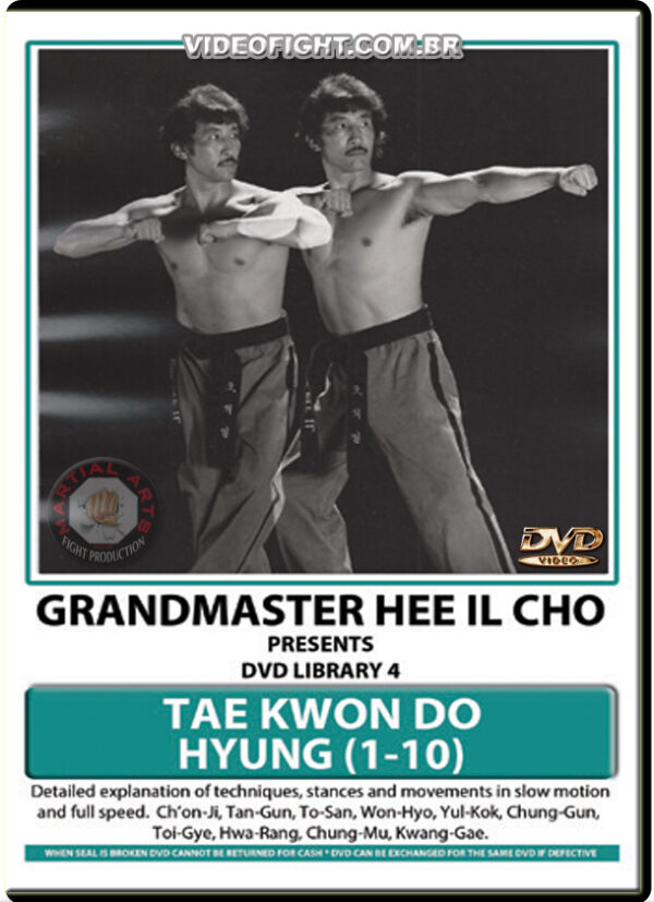 GRANDMASTER HEE IL CHO - TAEKWONDO HYUNG VOL.04 - VIDEOFIGHT