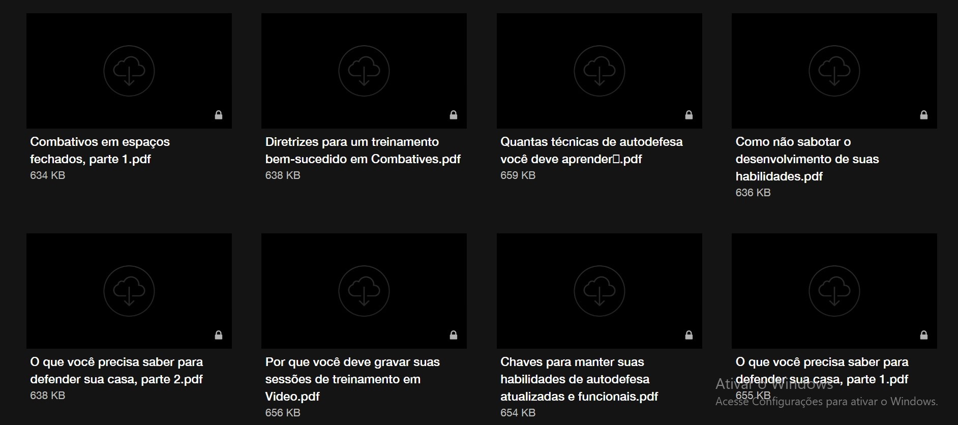 KELLY McCANN'S - COMBATIVES SELF DEFENSE COURSE