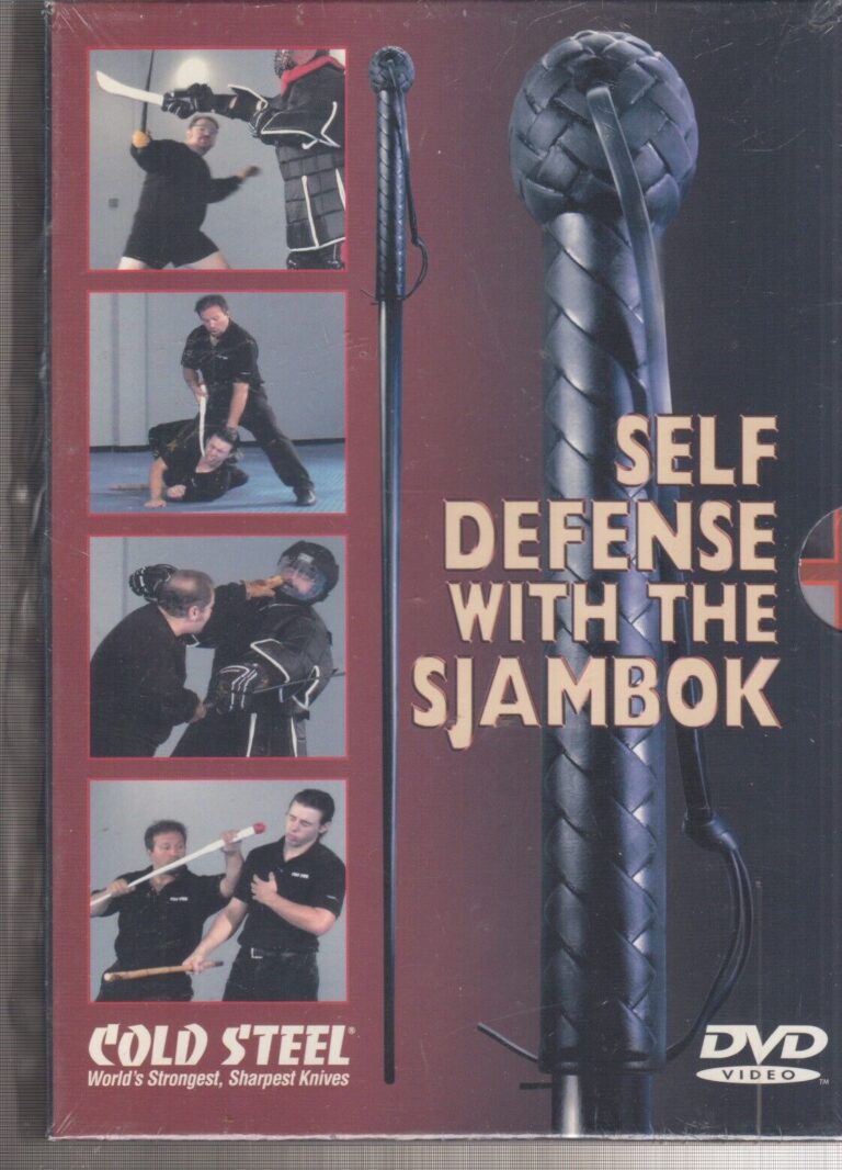 COLD STEEL - SELF DEFENSE WITH THE SJAMBOK