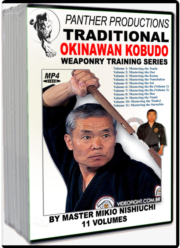MIKIO NISHIUCHI - TRADITIONAL OKINAWAN KOBUDO WEAPONRY TRAINING SERIES - VIDEOFIGHT
