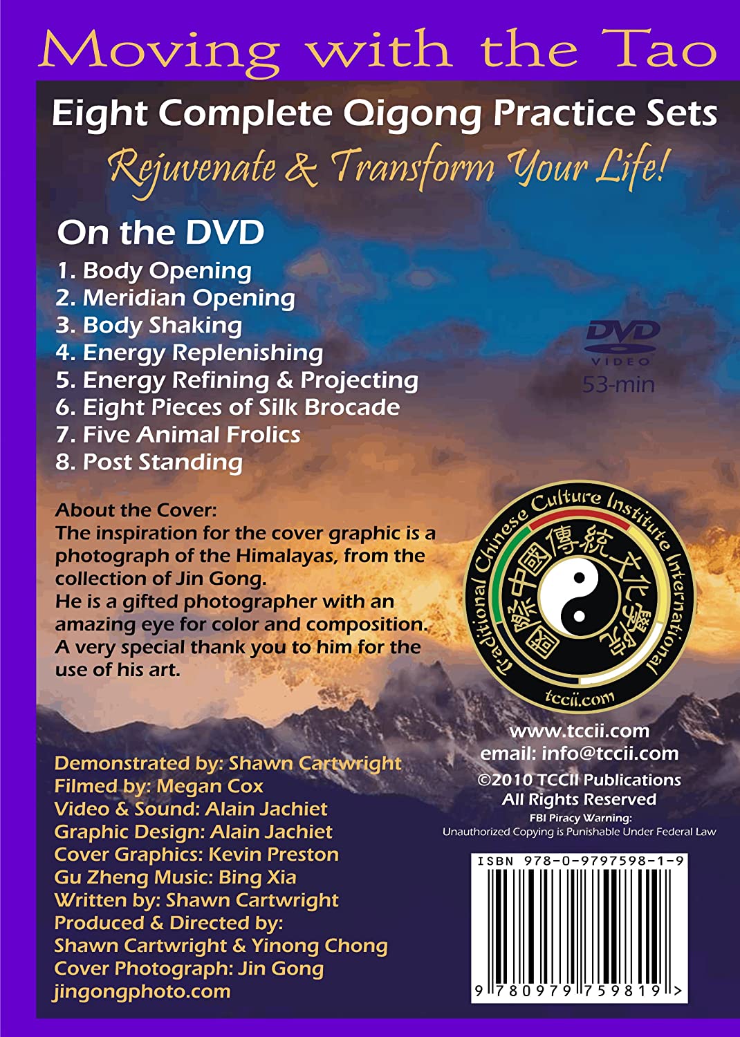 SHAWN CARTWRIGHT - MOVING WITH THE TAO - QIGONG EXERCISES FOR HEALTH ...