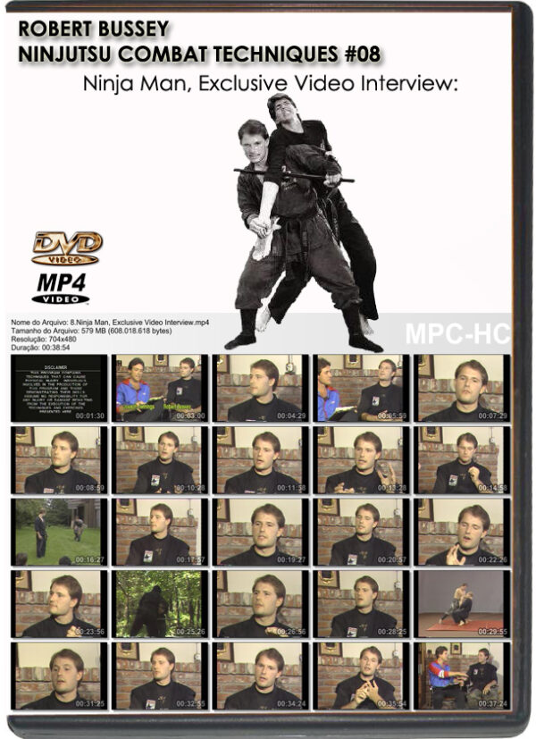 ROBERT BUSSEY – NINJUTSU COMBAT TECHNIQUES #08 - VIDEOFIGHT