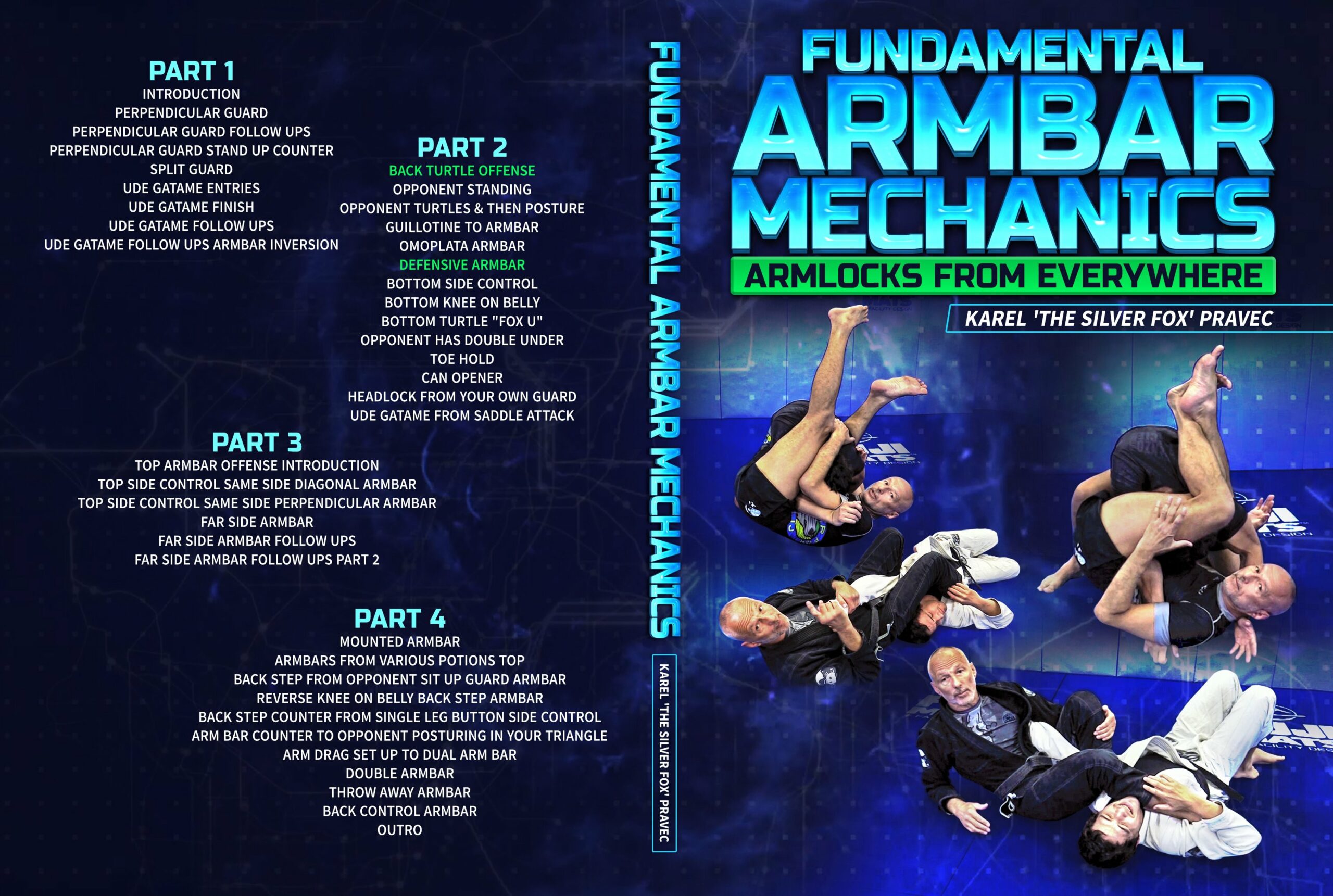 KAREL THE “SILVER FOX” PRAVEC – FUNDAMENTAL ARMBAR MECHANICS