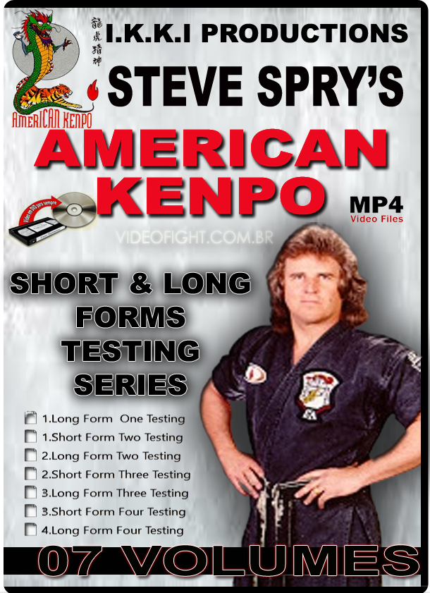 STEVE SPRY’S AMERICAN KENPO KARATE - SHORT & LONG FORM TESTING SERIES