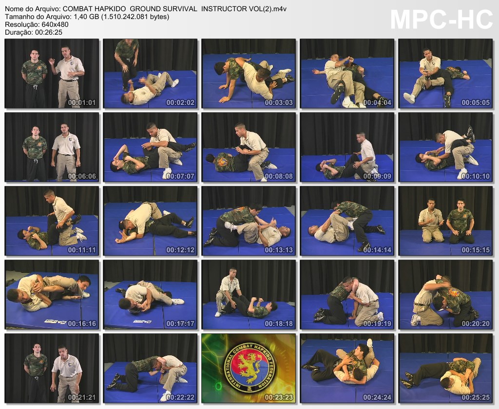 DAVID RIVAS - COMBAT HAPKIDO - GROUND SURVIVAL VOL.2