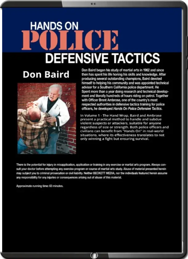 DON BAIRD - HANDS ON POLICE - DEFENSIVE TACTICS VOL.01