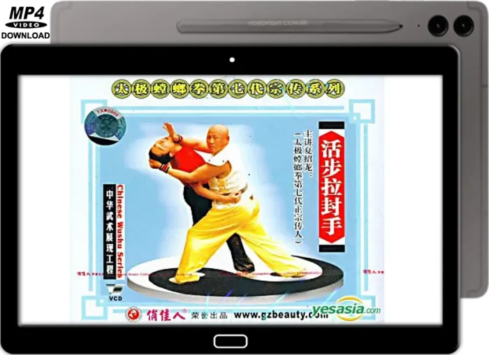 XIA ZHAO LONG - TAI CHI STYLE PRAYING MANTIS - LA FENG DA WITH LIVE STEPS